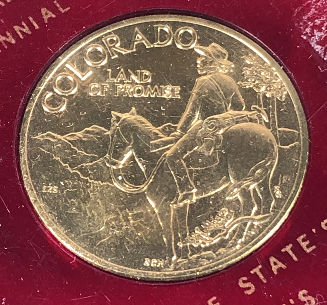 1976 United States Bicentennial and Colorado Centennial Commemorative ...