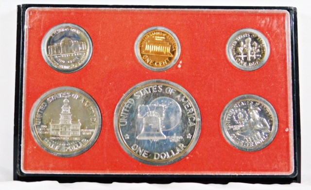 1976 United States Bicentennial Proof Set in Original Mint Didsplay ...