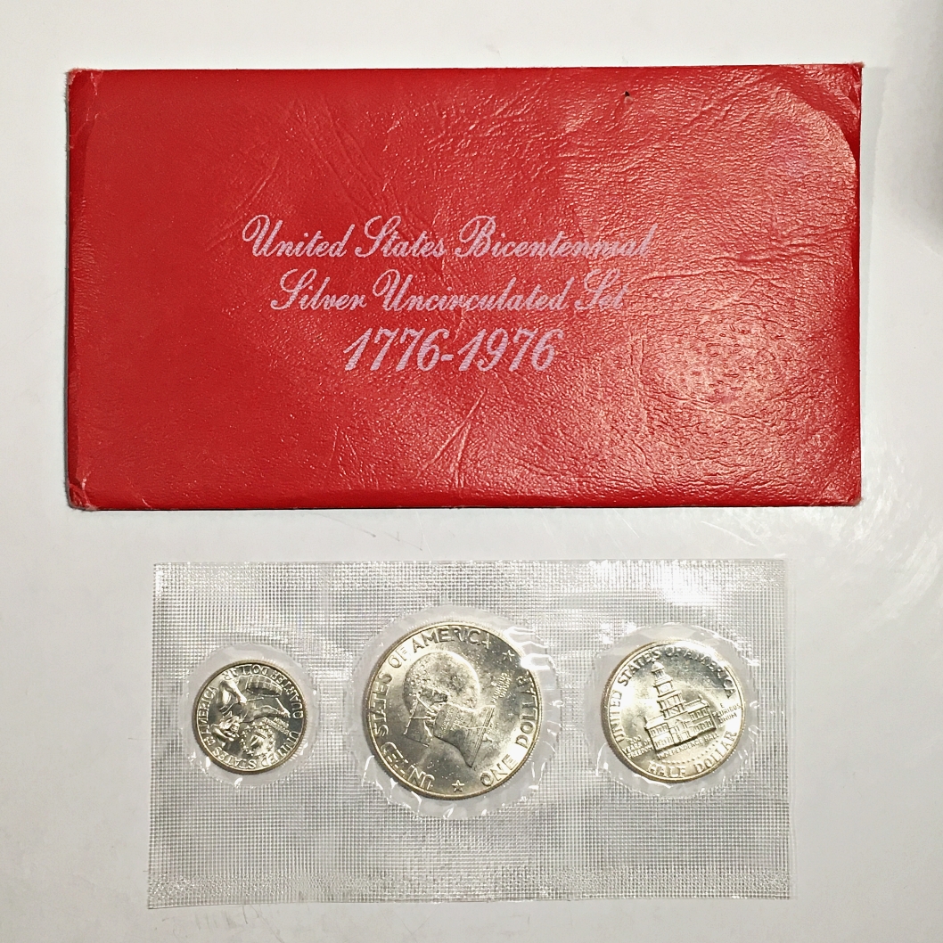 1976 United States Bicentennial Silver Uncirculated Coin Set*In ...