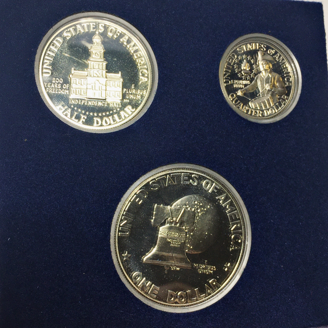 1976 United States Bicentennial Silver Uncirculated Set*In Original US ...
