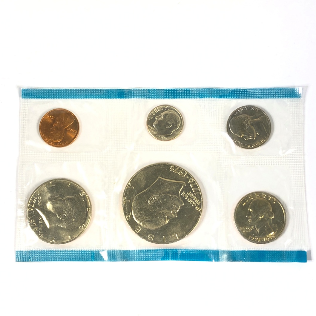 1976-P US Bicentennial Mint State Coin Set*In US Mint Original ...