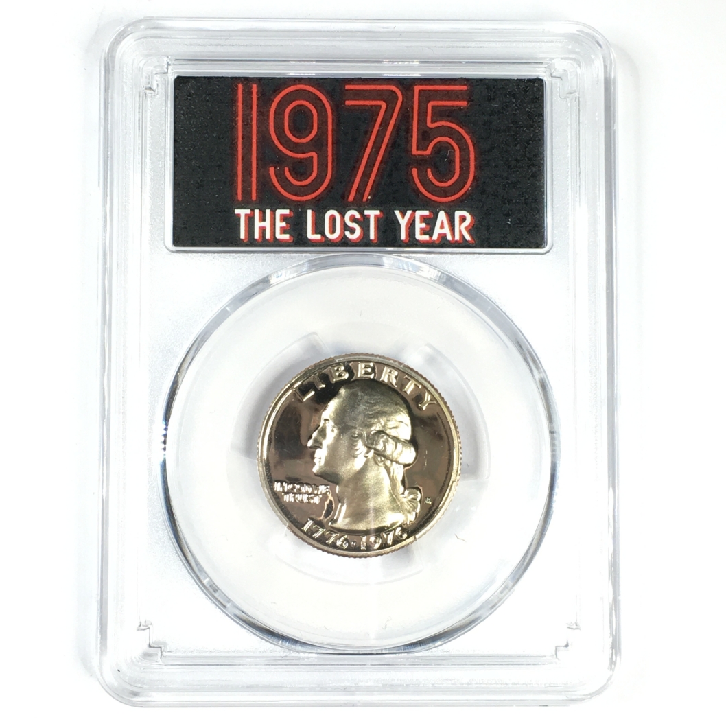 1976-S (1975) US Bicentennial Proof Washington Quarter*Graded PR69 CAM ...