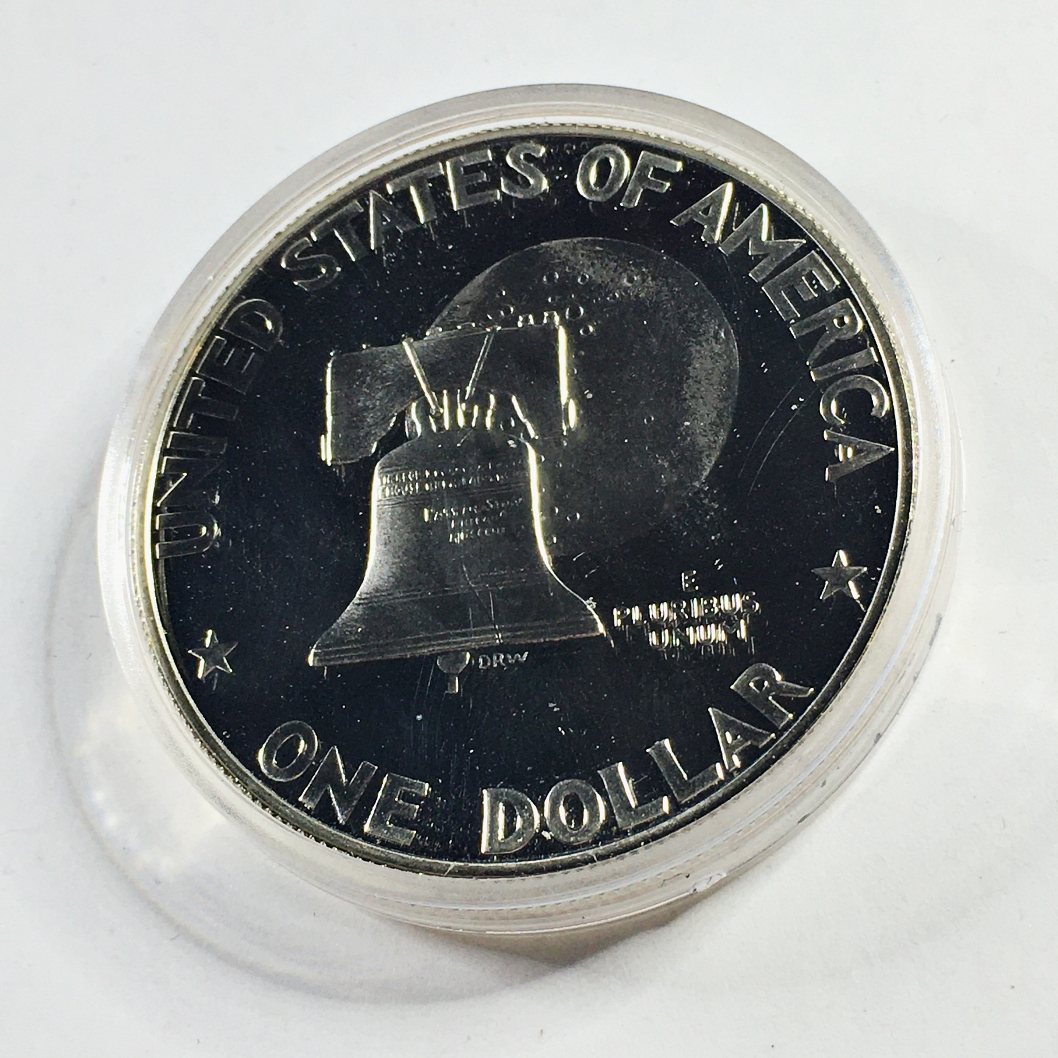 1976-S United States Bicentennial Proof Silver Eisenhower Dollar*DCAM ...