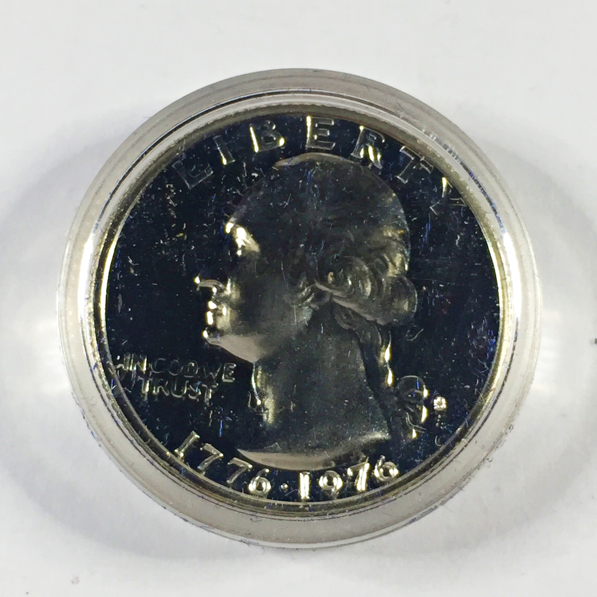 1976-S US Bicentennial Commemorative Proof Silver Washington Quarter ...