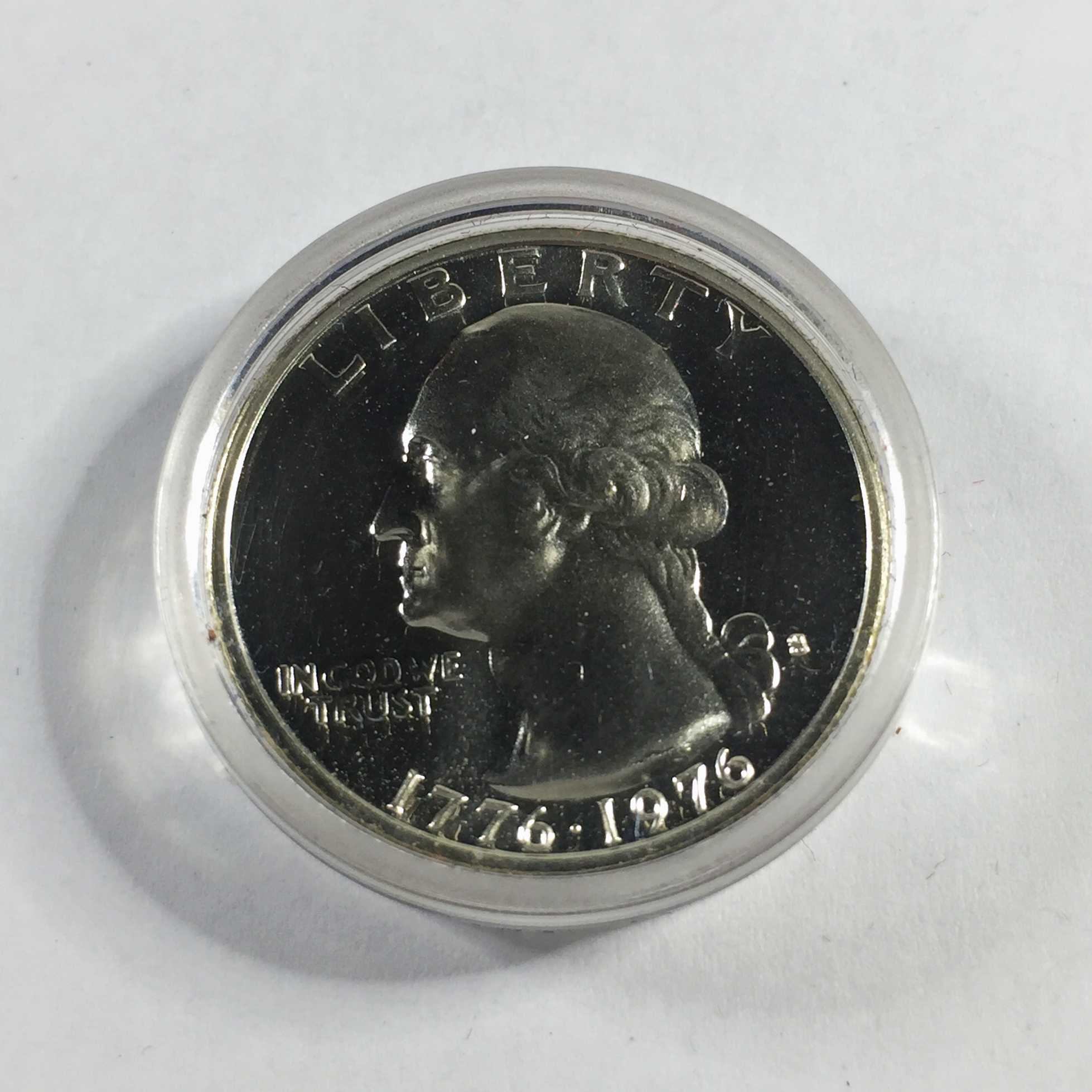 1976-S US Bicentennial Proof Silver Washington Quarter*In Protective ...