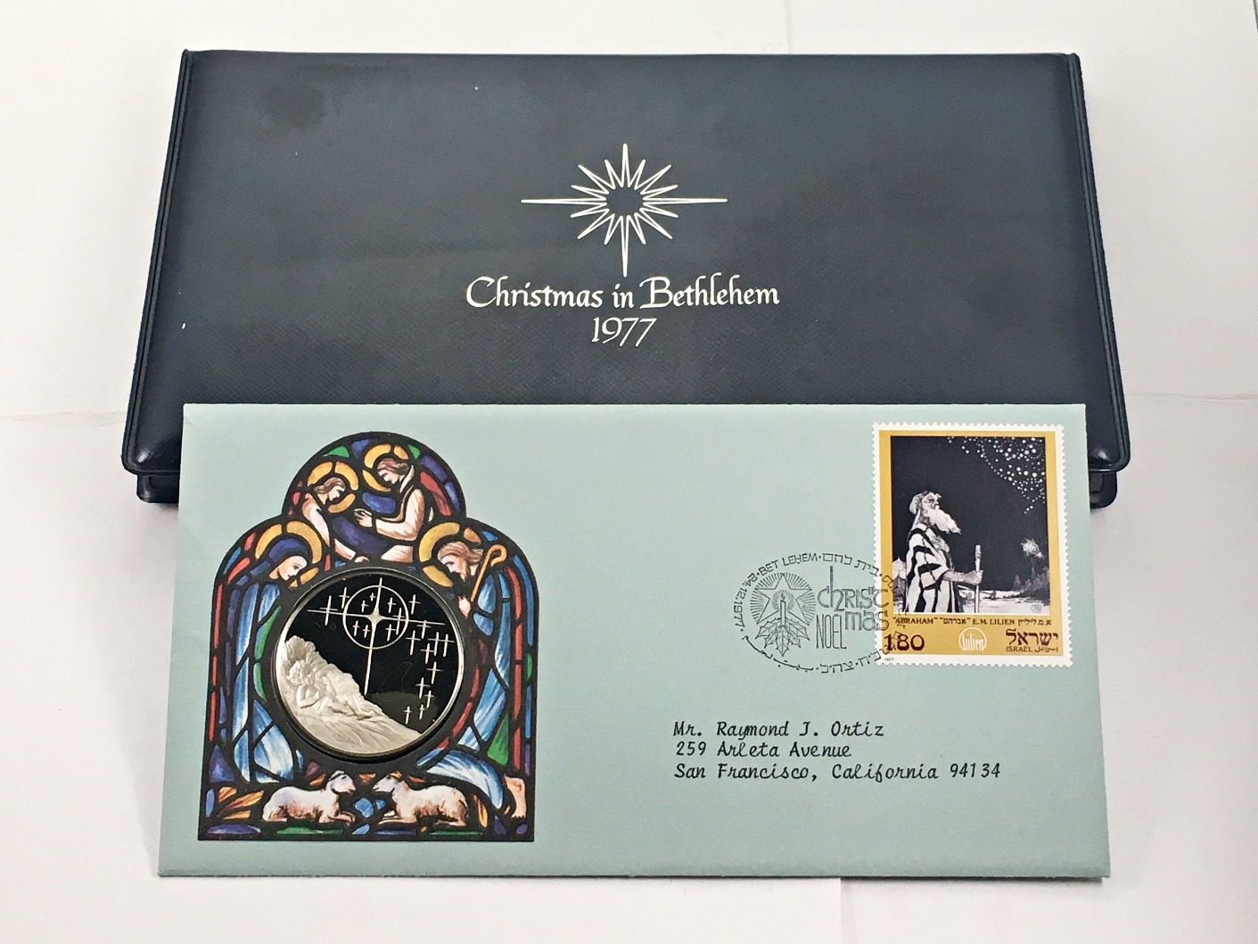 1977 Christmas in Bethlehem*Limited Edition Sterling Silver Proof ...