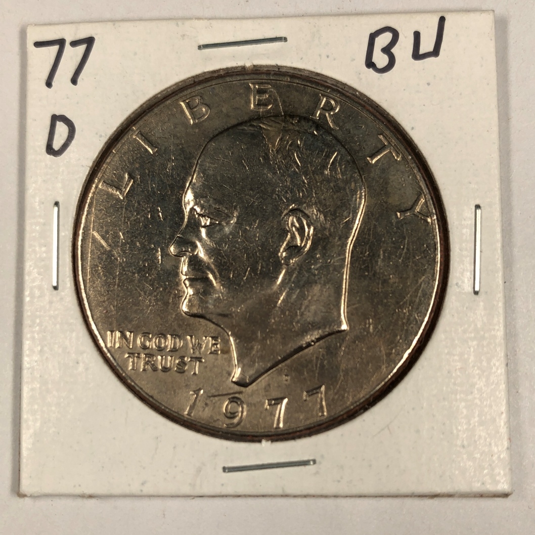 1977 D Eisenhower Dollar Coin *High Grade | Property Room