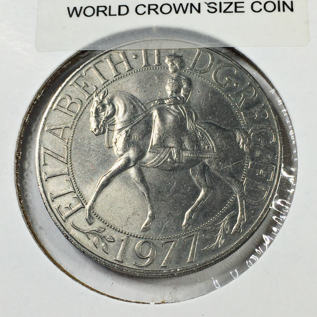 1977 Great Britain 25 New Pence*Commemorating Queen Elizabeth's Diamond ...