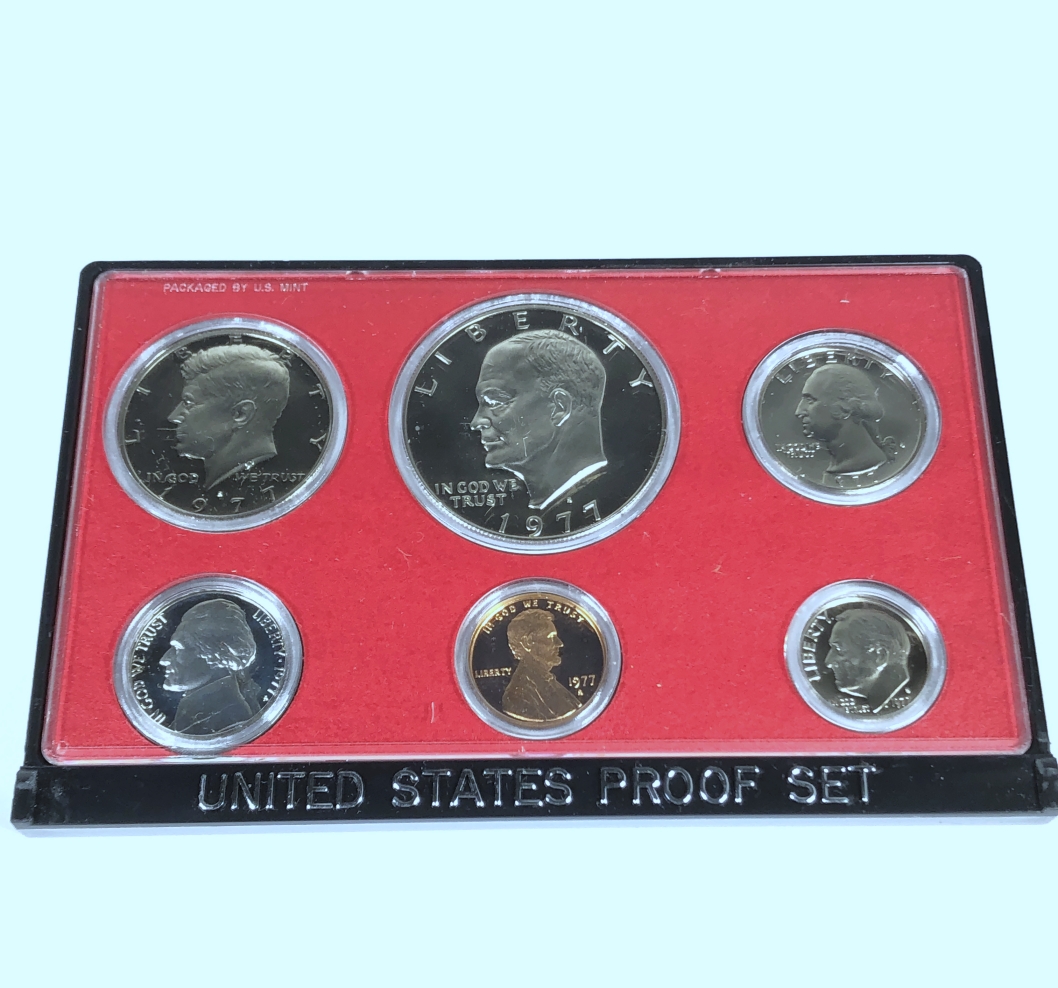 1977 US Proof Set in Original Government Packaging | Property Room