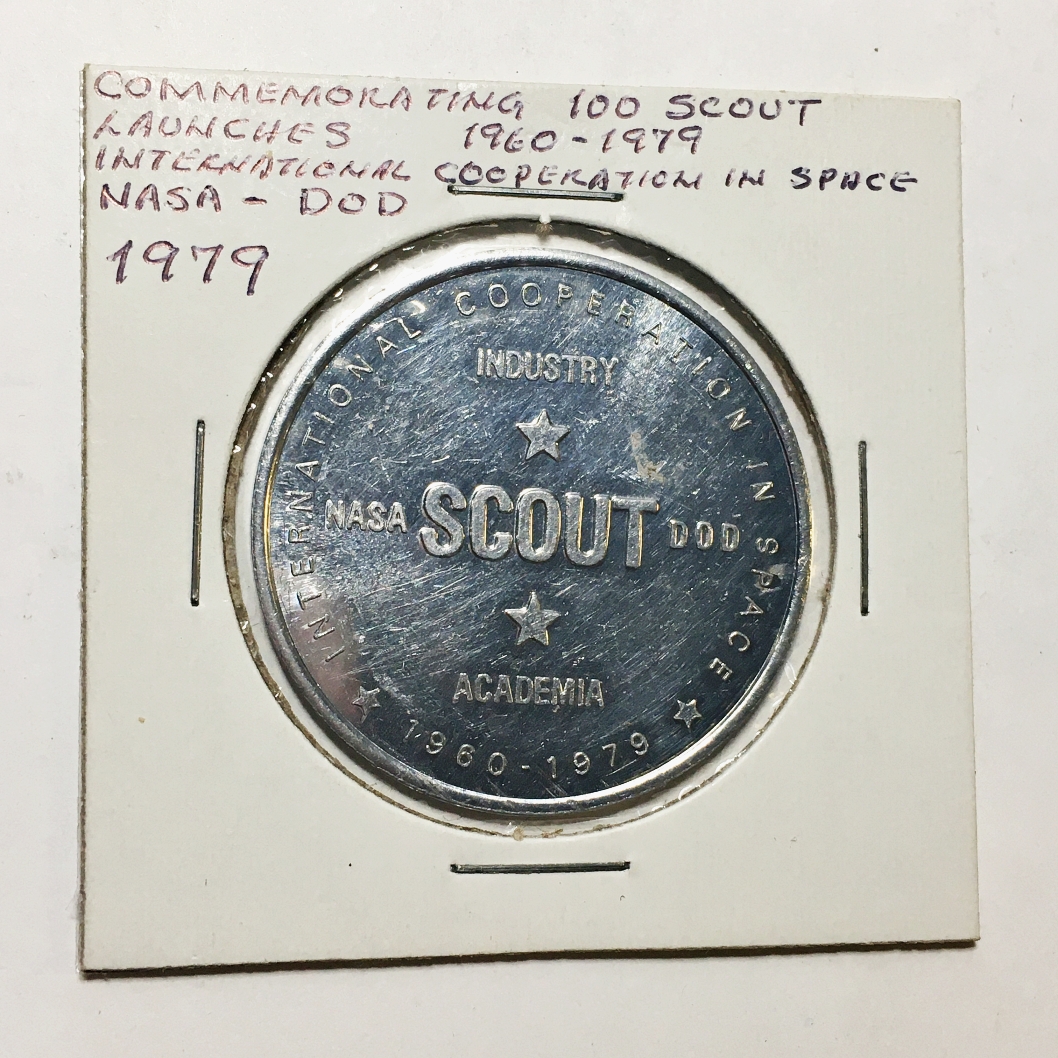 1979 100 Scout Launches Commemorative Medallion*Aluminum*40mm ...