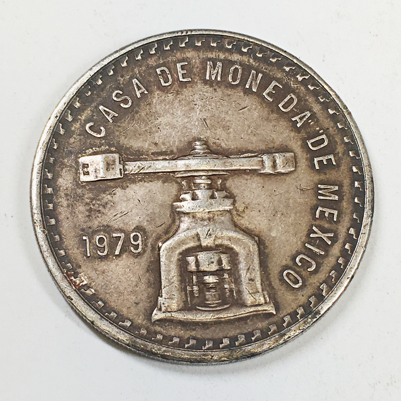 1979 Casa De Moneda De Mexico One Ounce 0.999 Silver*High Grade ...