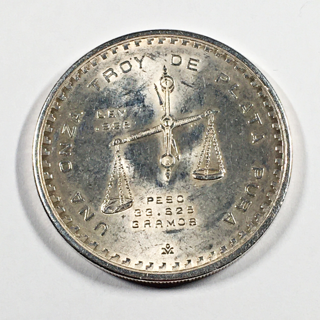 1979 Casa De Moneda De Mexico Onza 1oz Pure Silver Round | Property Room