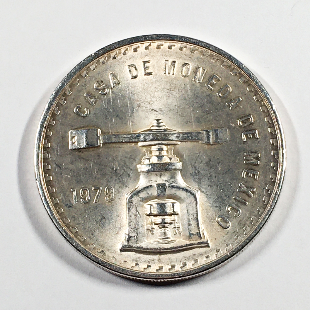 1979 Casa De Moneda De Mexico Onza 1oz Pure Silver Round | Property Room