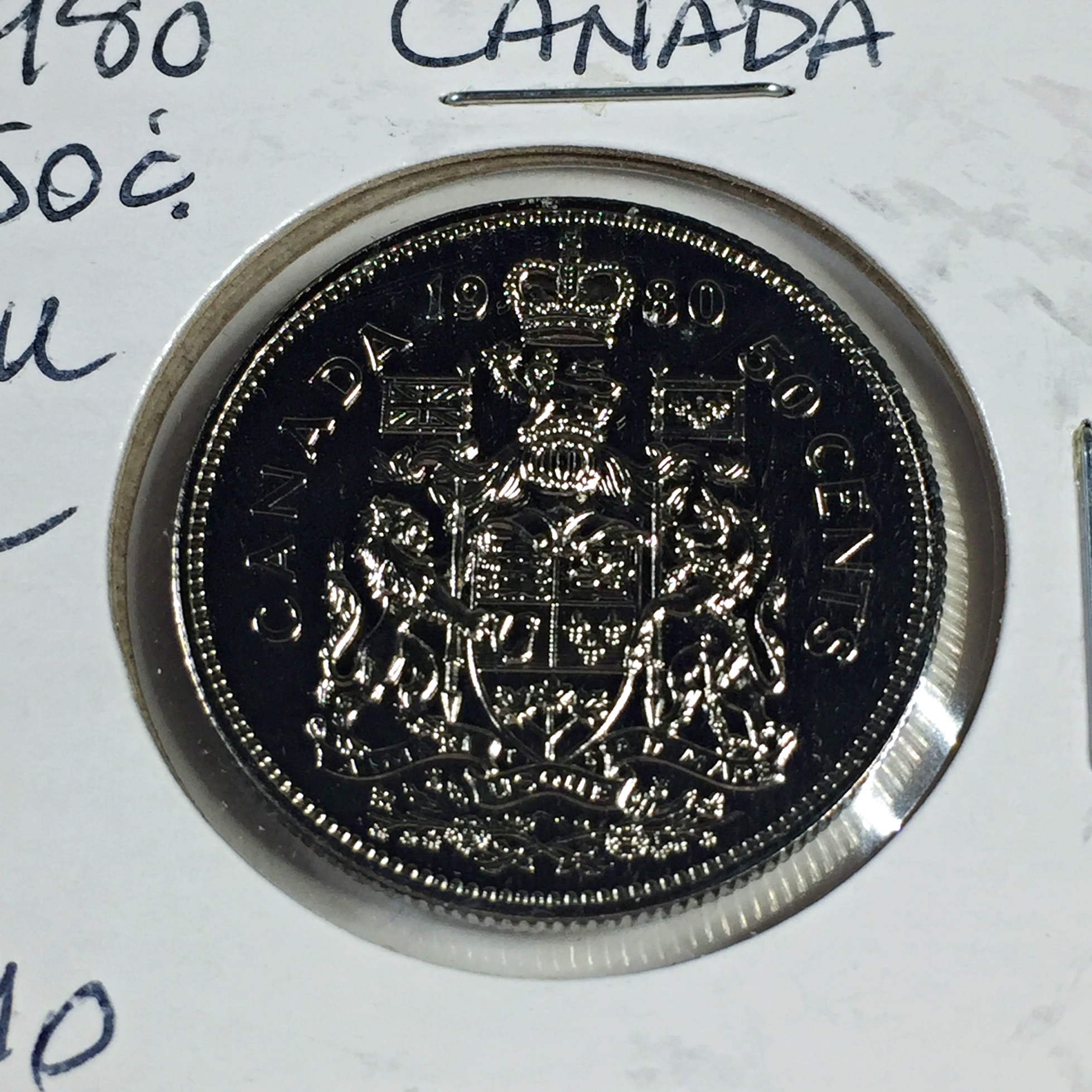 1980 Canada Proof Like 50 Cents*Uncirculated | Property Room