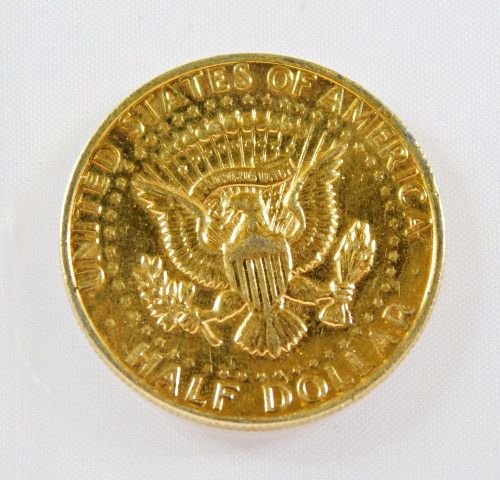 1980-P 24K Gold Layered Kennedy Half Dollar*High Grade*Nice Detail | Property Room