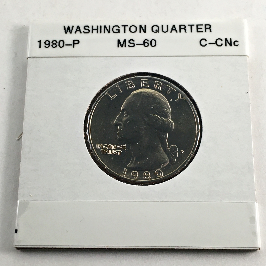1980-P Washington Quarter*High Grade*Nice Luster | Property Room