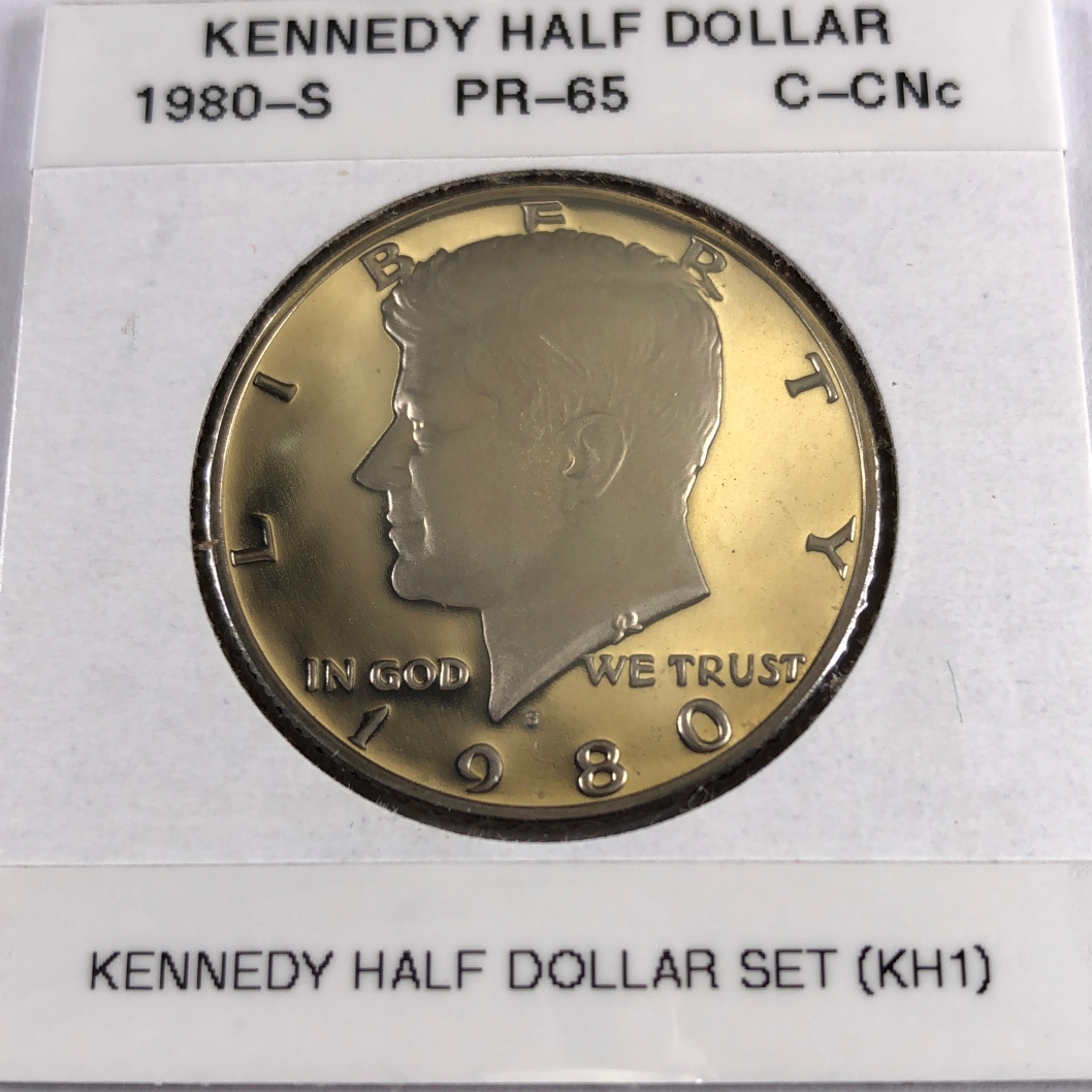 1980-S Proof Kennedy Half Dollar*DCAM | Property Room