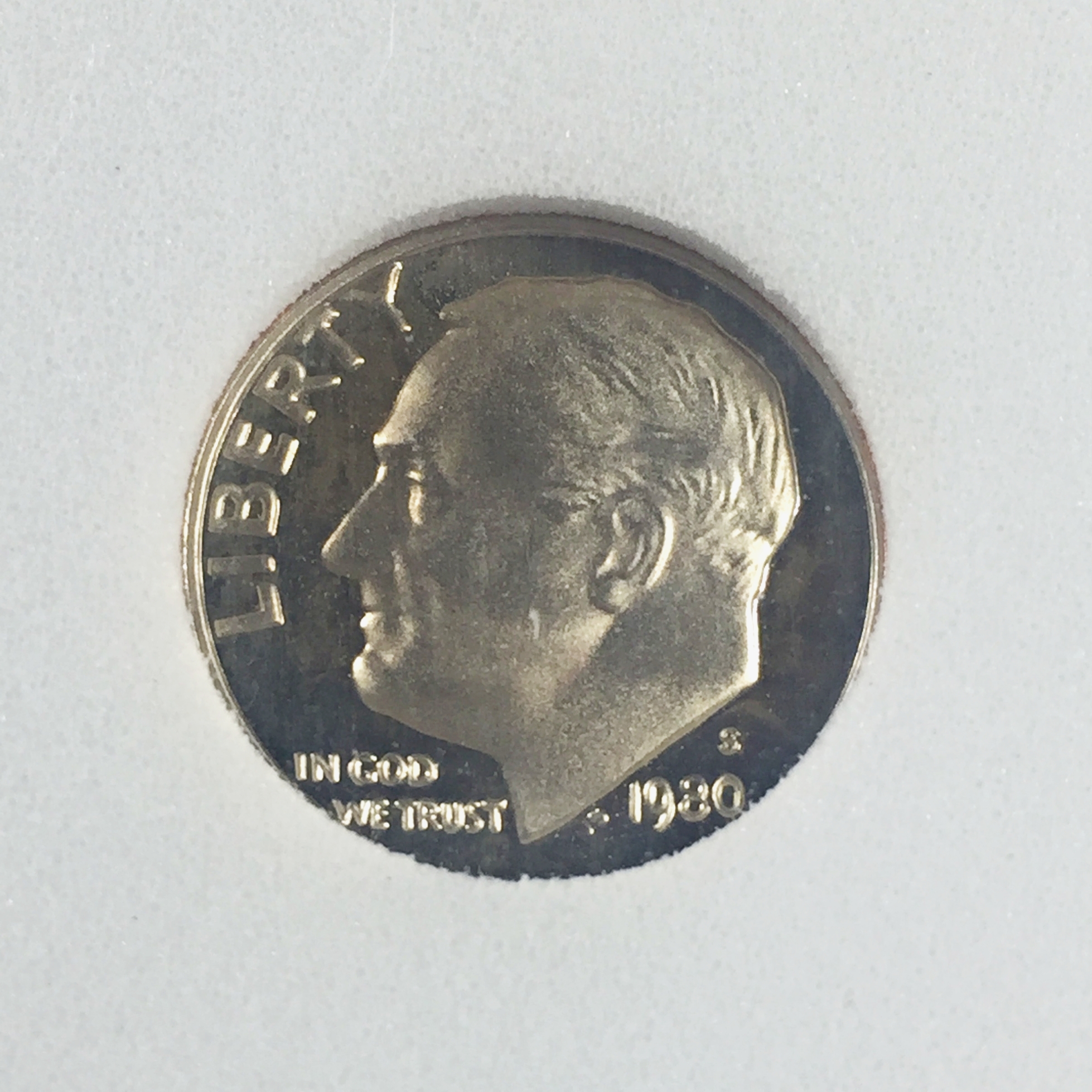 1980-S Proof Roosevelt Dime*Graded PR70 by SGS | Property Room