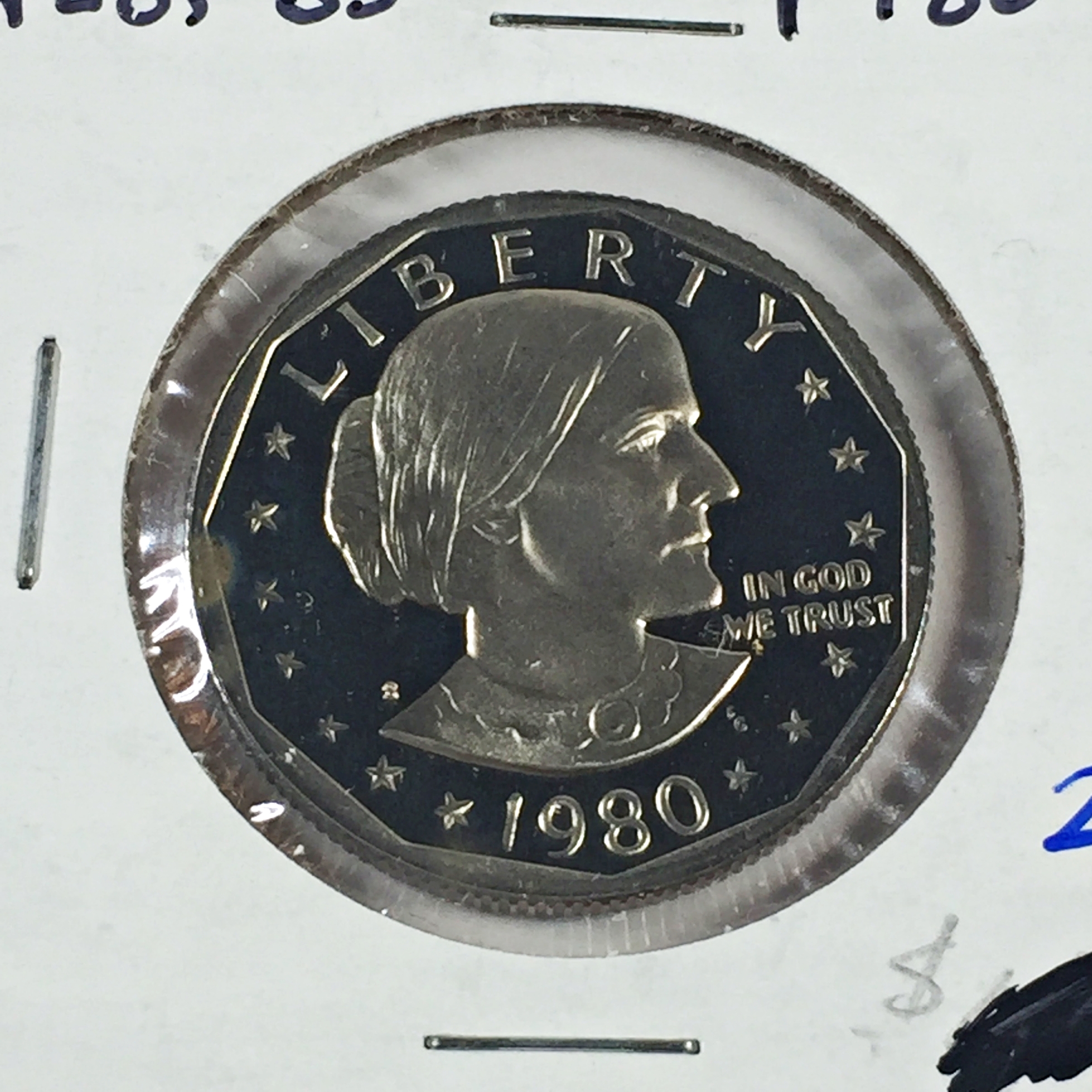 1980-S Proof Susan B. Anthony Dollar*DCAM | Property Room