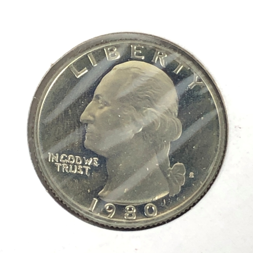 1980-S Proof Washington Quarter | Property Room