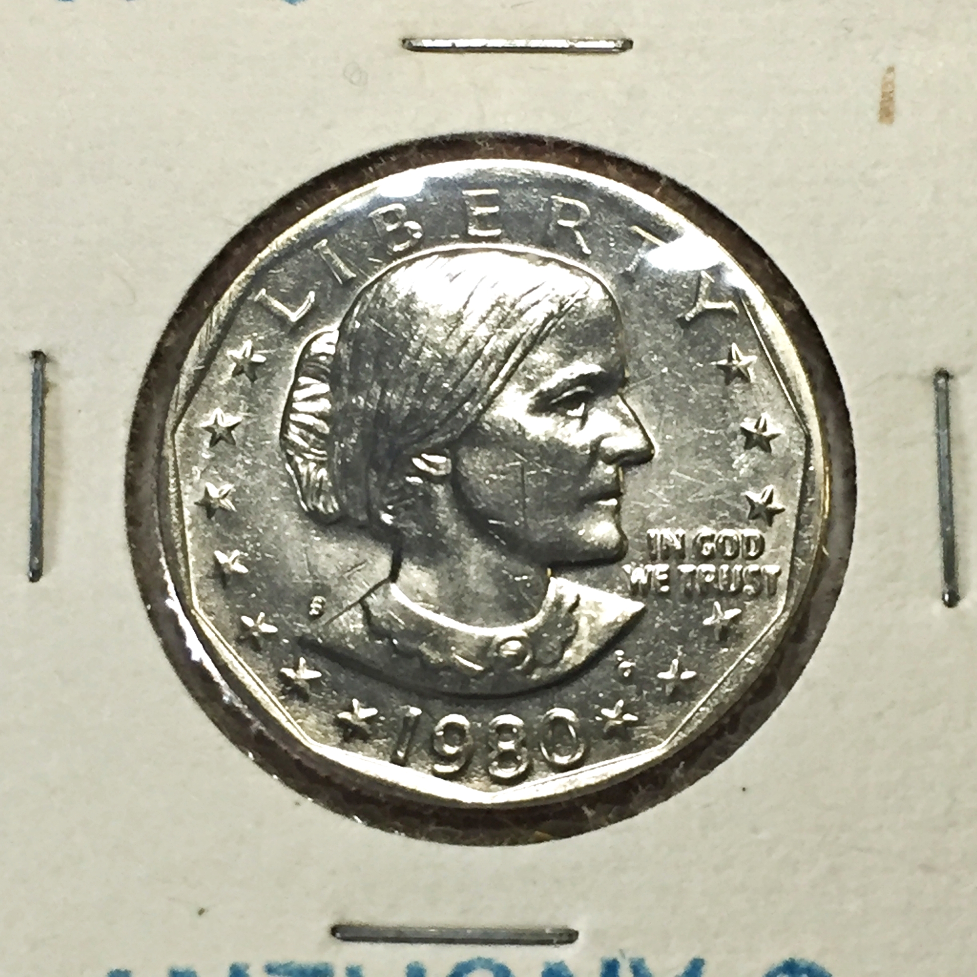 1980-S Susan B. Anthony Commemorative Dollar*High Grade with Luster | Property Room