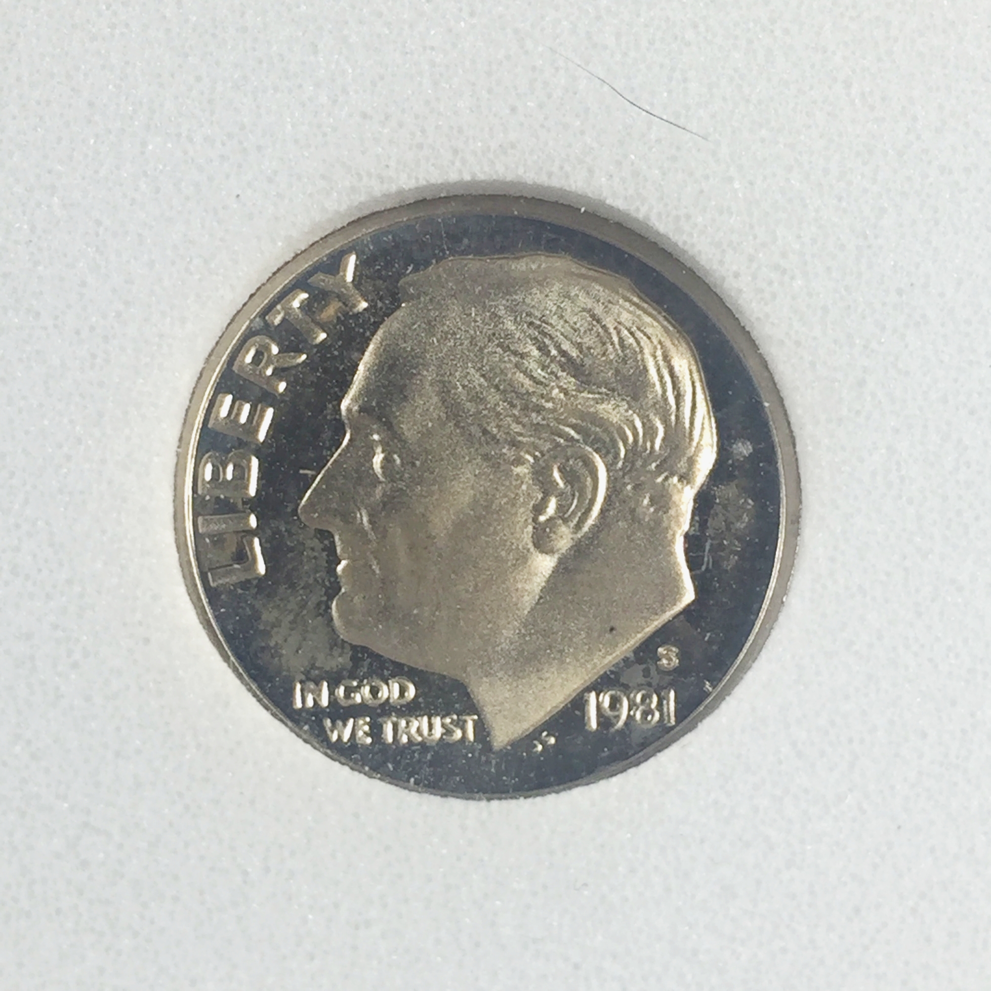 1981-S Proof Roosevelt Dime*Graded PR70 by SGS | Property Room