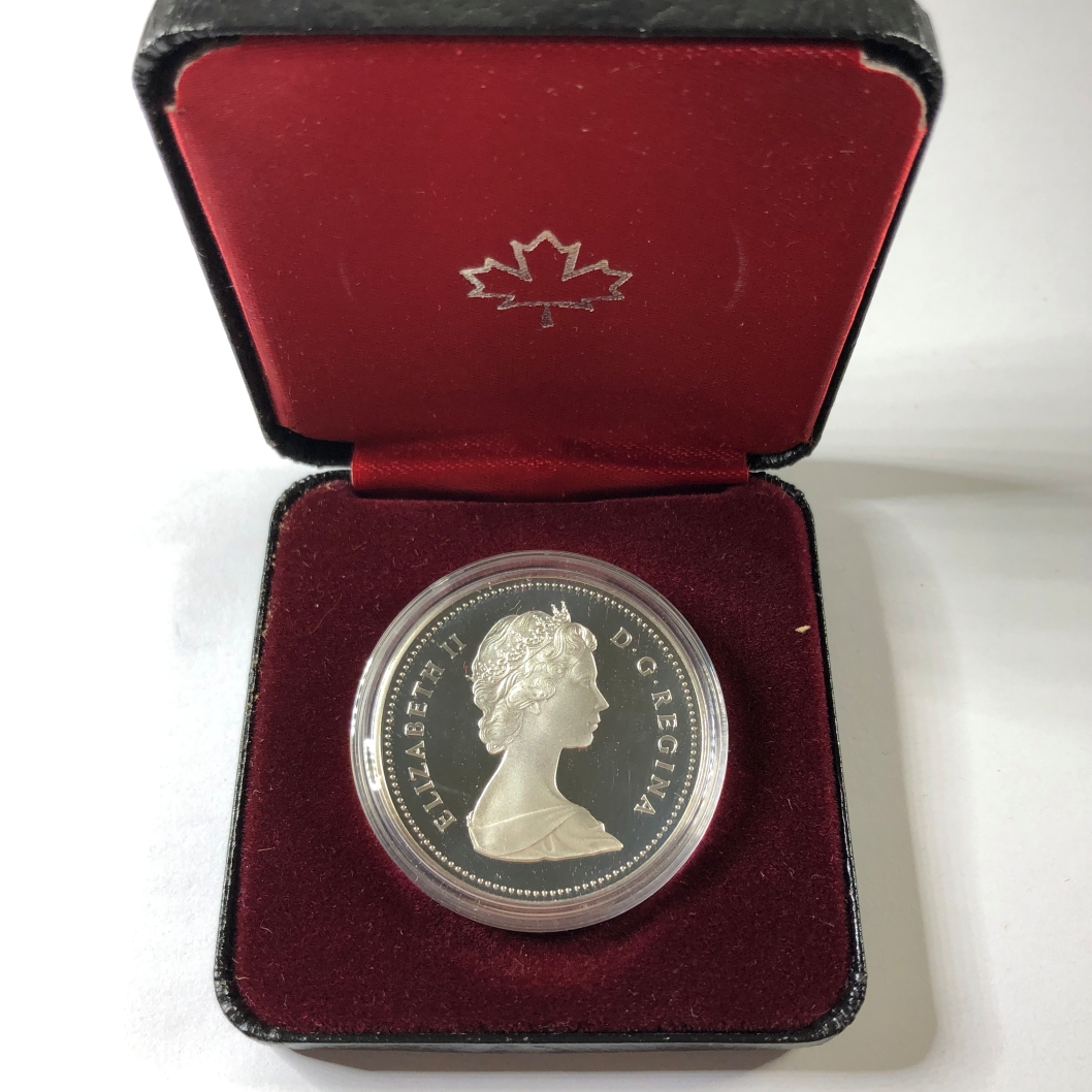 1982 Canada Proof Silver Dollar*Commemorating Regina's Centennial*In ...