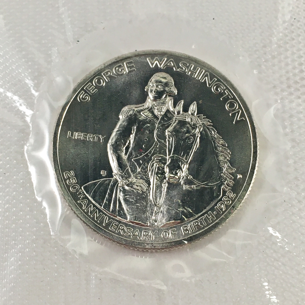 1982-D George Washington Commemorative Silver Half Dollar*Uncirculated ...