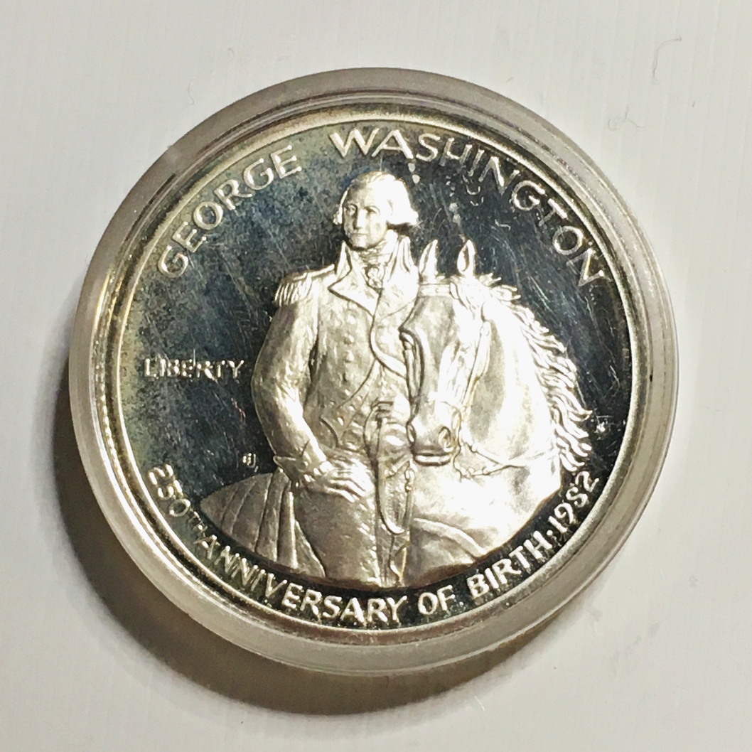 1982-S George Washington Proof Silver Commemorative Half Dollar*DCAM*In ...