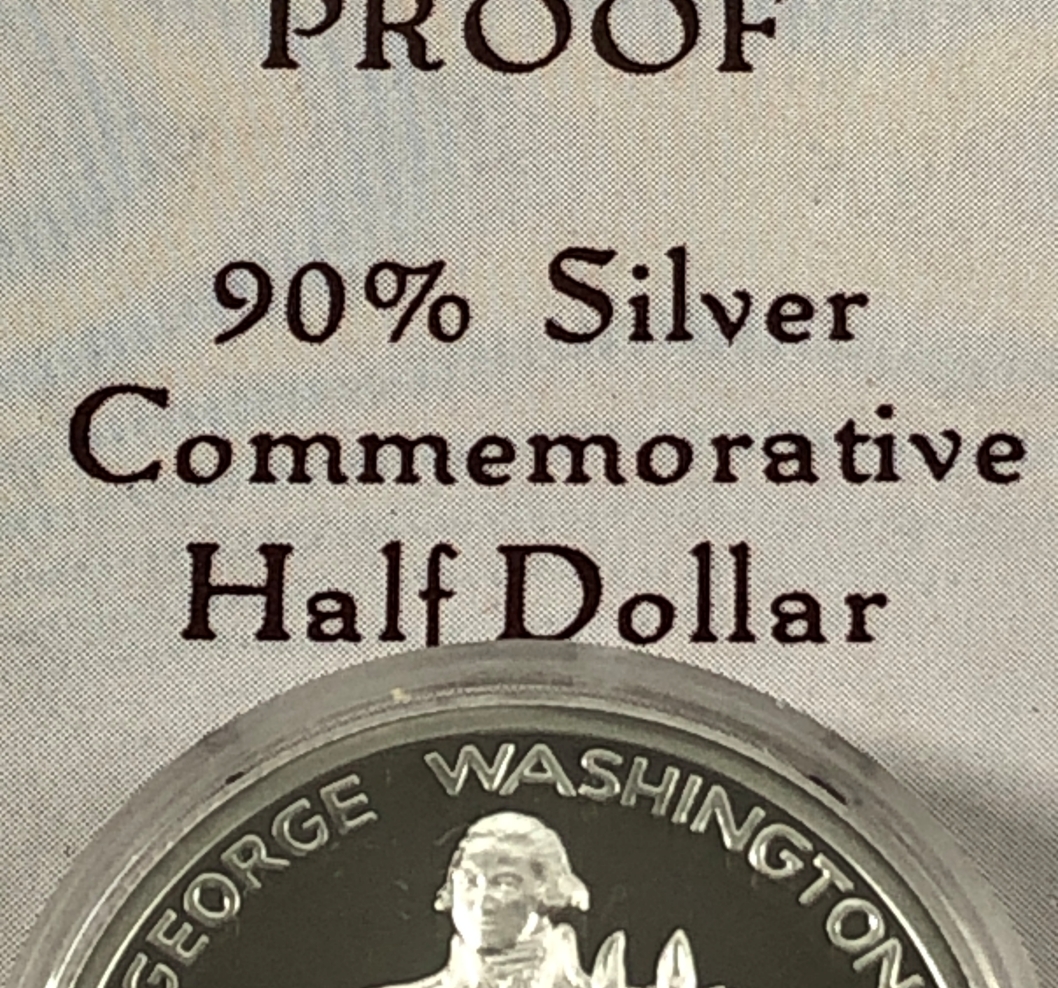 1982-S George Washington Proof Silver Half Dollar Commemorative*Deep ...