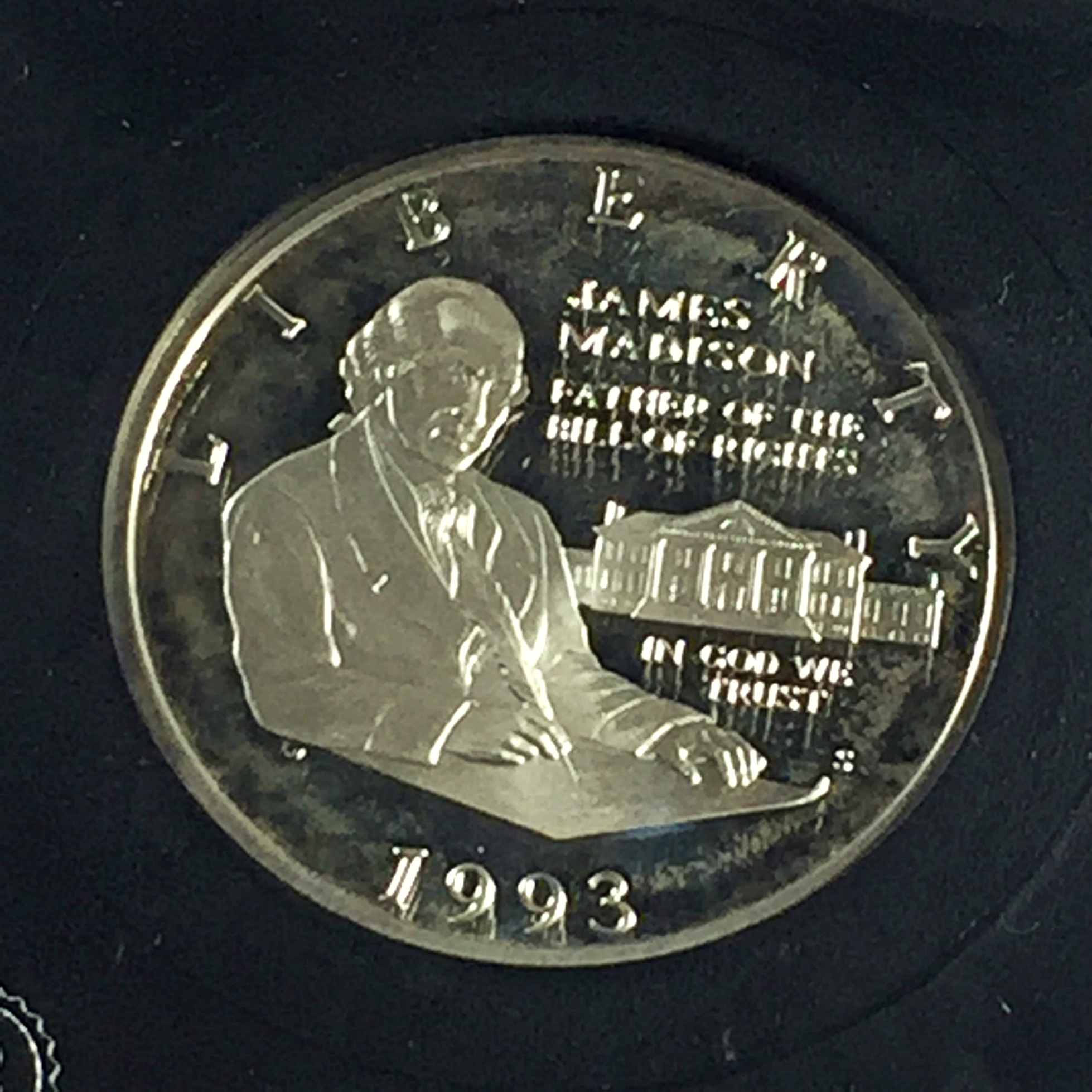 1982-S Proof Bill of Rights-Madison Commemorative Half Dollar ...