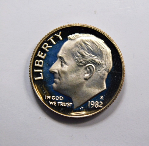 1982-S Proof Roosevelt Dime*DCAM | Property Room