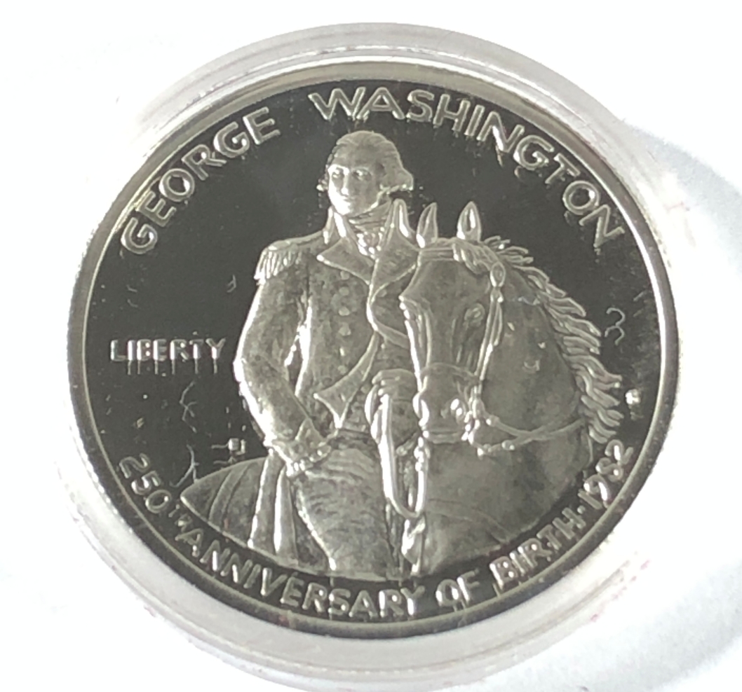 1982-S Proof Silver George Washington 250th Anniversary Commemorative ...