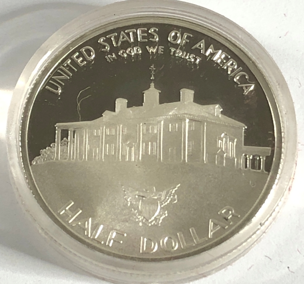 1982-S Proof Silver George Washington 250th Anniversary Commemorative ...