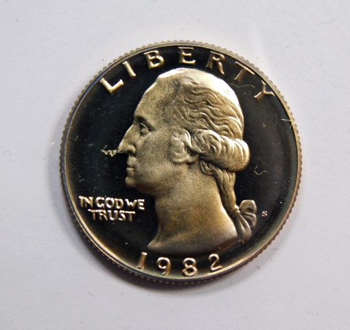1982-S Proof Washington Quarter*DCAM | Property Room