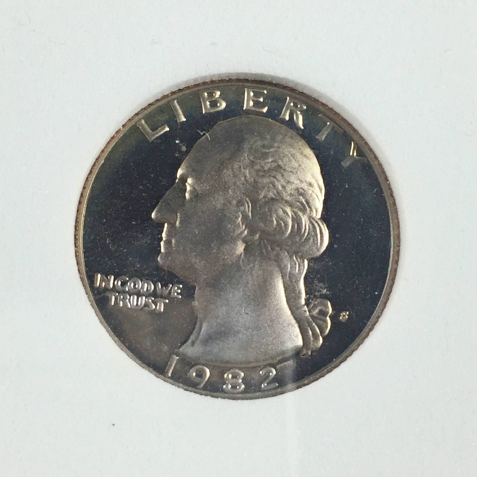 1982-S Proof Washington Quarter*Graded PR70 by SGS | Property Room