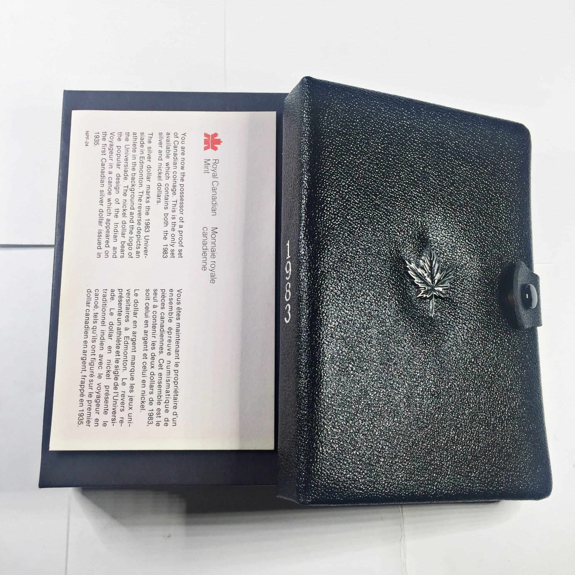 1983 Canada Double Dollar Silver Proof Set*Edmonton University Dollar ...
