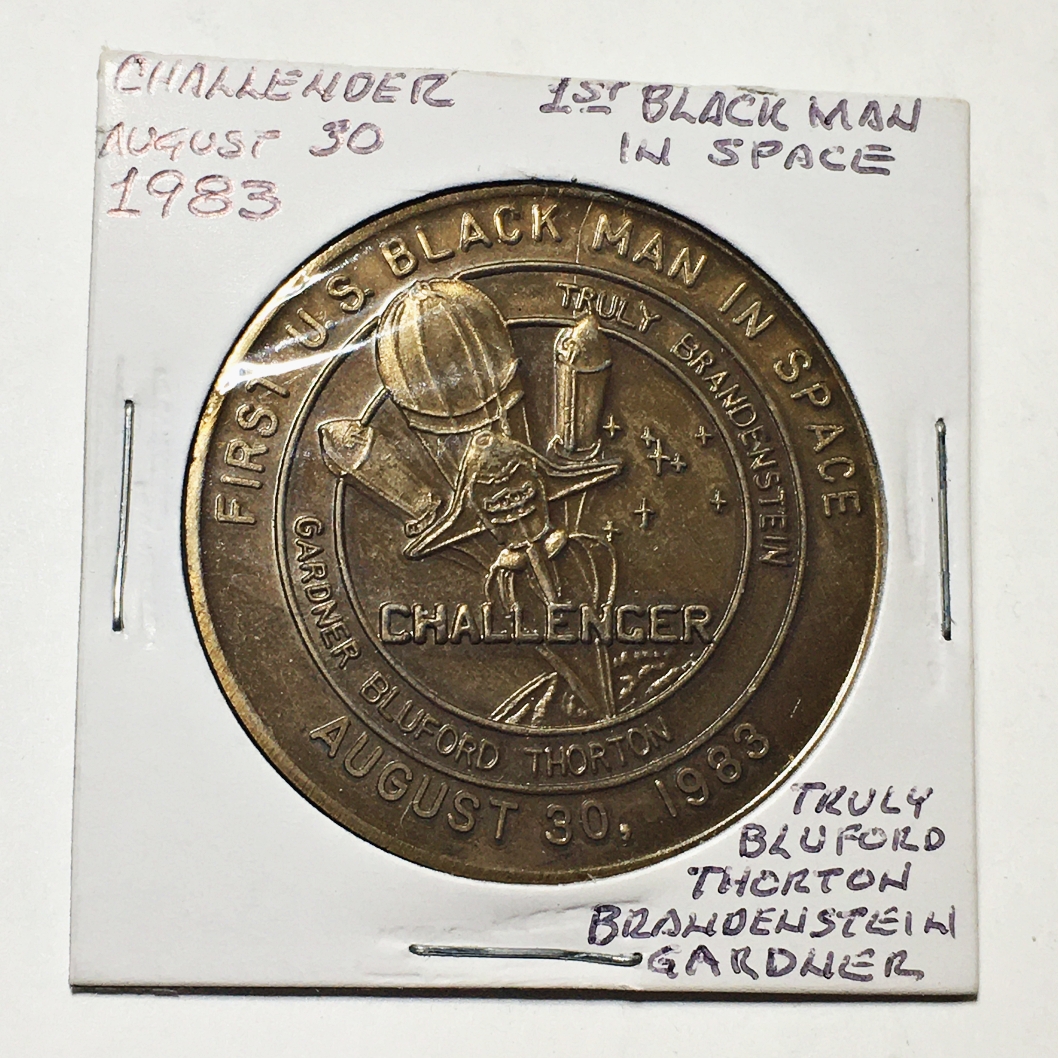 1983 Challenger*First Black Man in Space*Bronze*39mm | Property Room