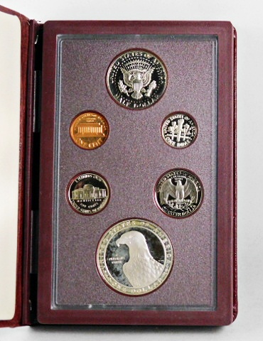 1983 United States Prestige Set*Proof Silver Dollar Commemorates ...