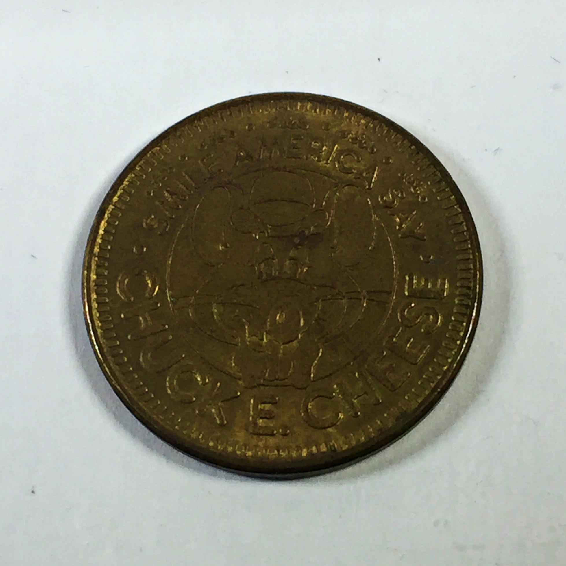 1983 Vintage Chuck E. Cheese Token*25c Play Token | Property Room
