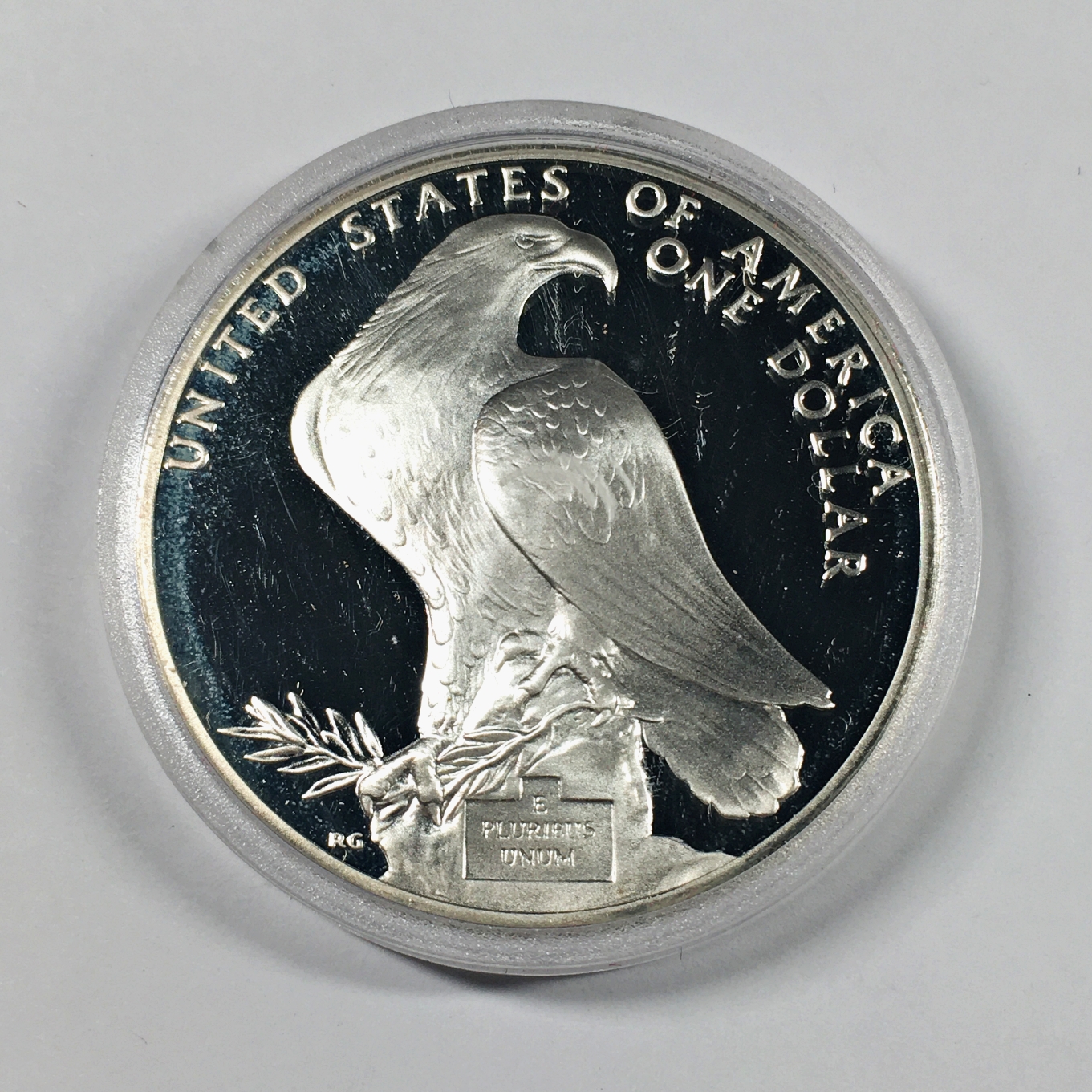 1983-S Los Angeles XXIII Olympiad-Colosseum Commemorative Proof Silver ...