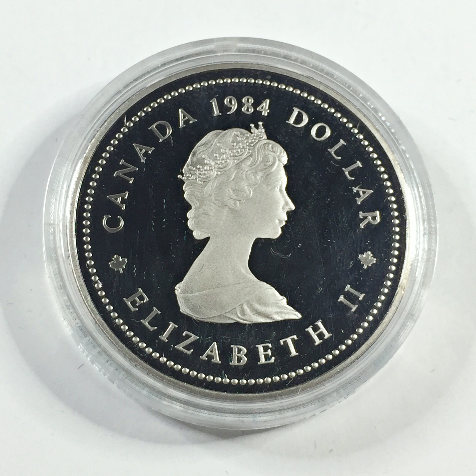 1984 Canada Proof Dollar Commemorating Jacques Cartier*In Original ...