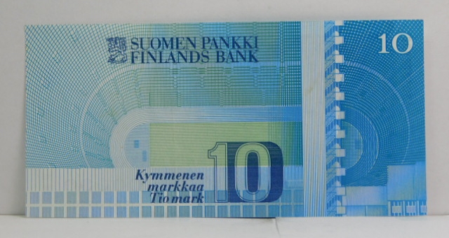 1986 Finland 10 Markkaa Crisp Bank Note | Property Room