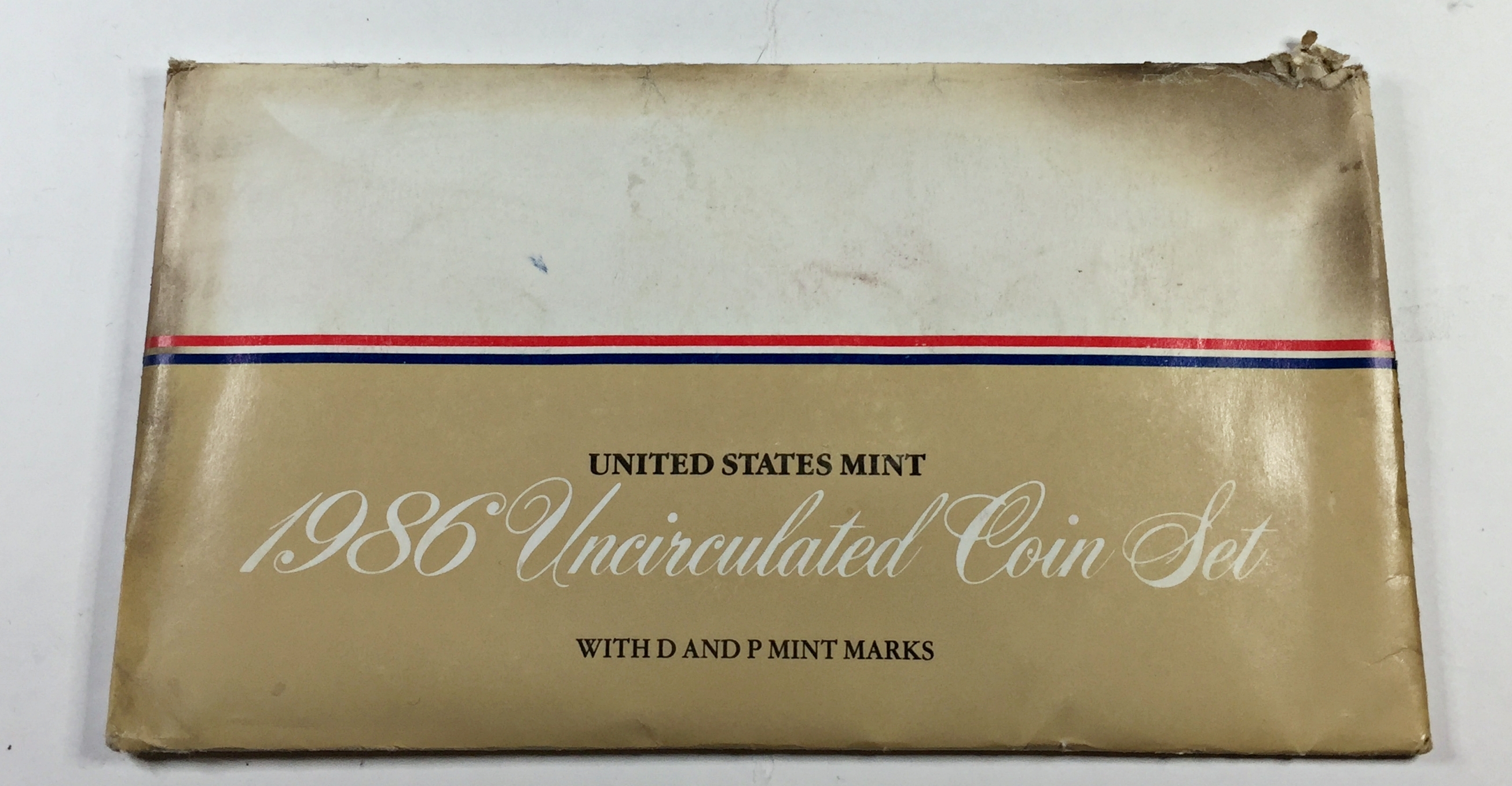 1986 United States Mint Uncirculated Coin Set*Both P and D Mint Marks ...