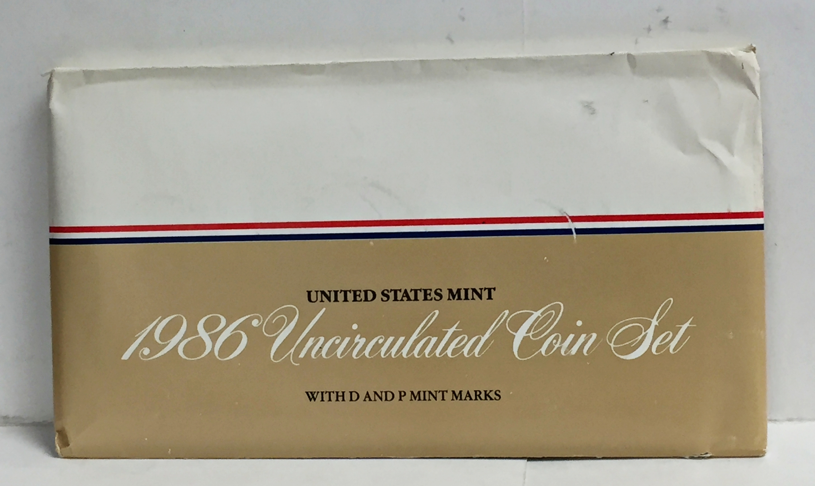 1986 United States Mint Uncirculated Coin Set*Both P & D Mint Marks*In ...