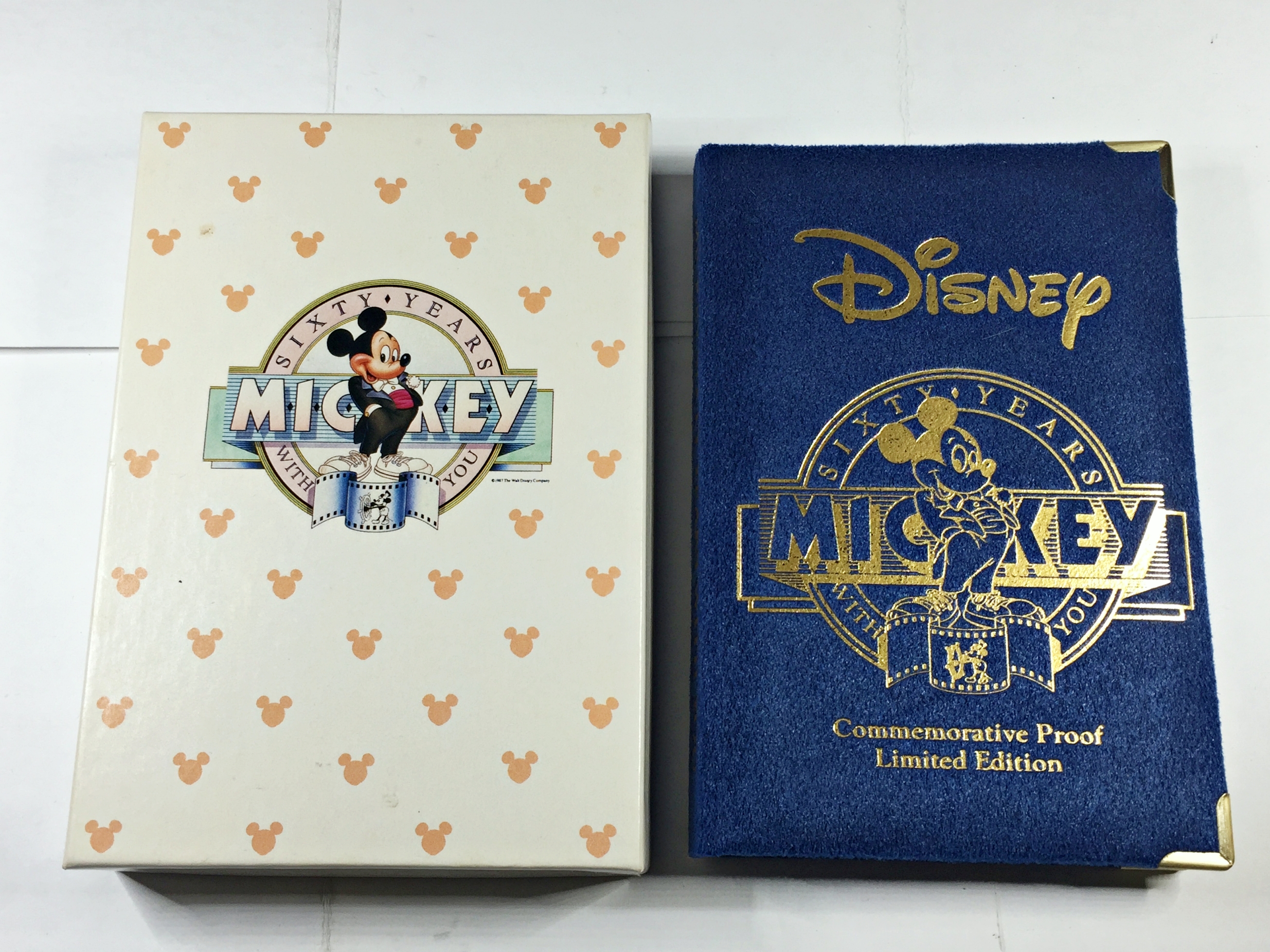 1988 One Troy Ounce .999 Fine Silver Walt Disney Mickey Mouse; Mickey ...