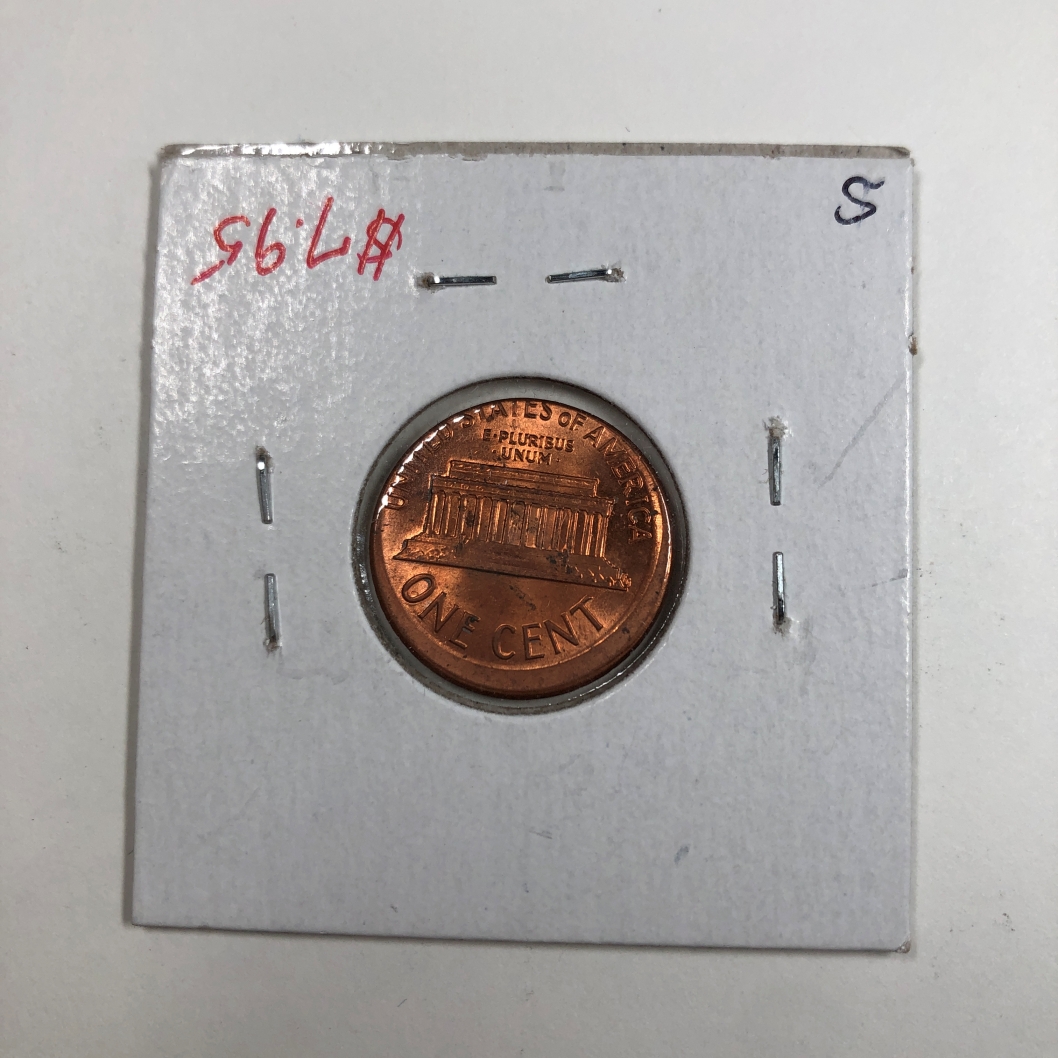 1988 P Lincoln Cent Struck off Center *Error Coin | Property Room