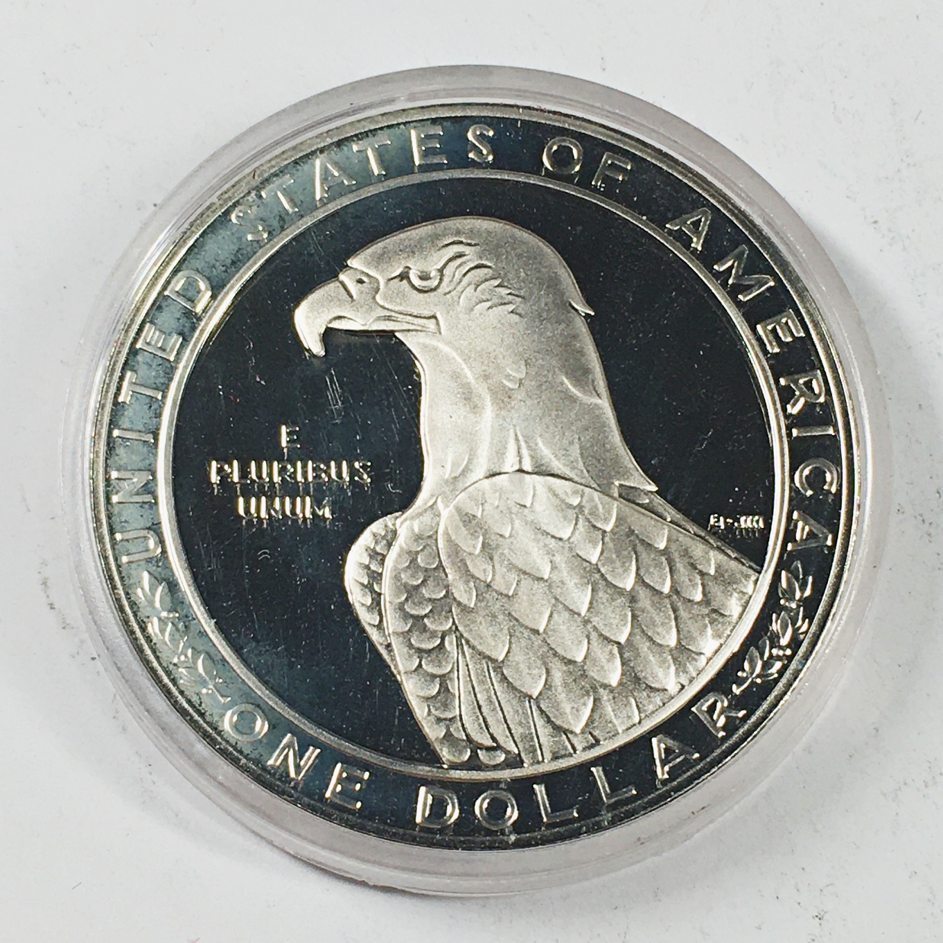 1988-S Los Angeles Olympiad XXIII Proof Silver Dollar*Discus Thrower ...