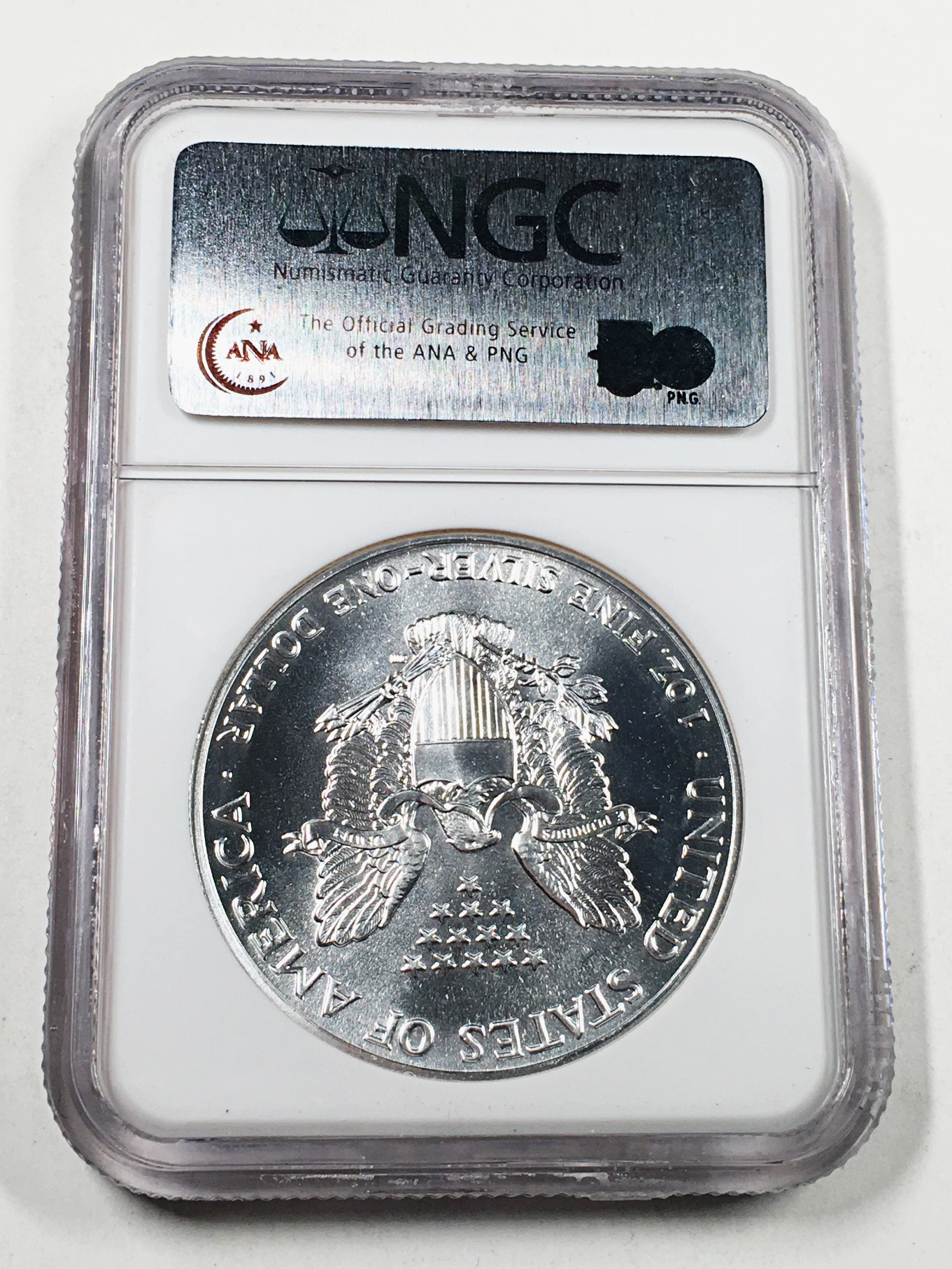 1989 American Silver Eagle*Graded MS69 by NGC*1oz .999 fine Silver | Property Room