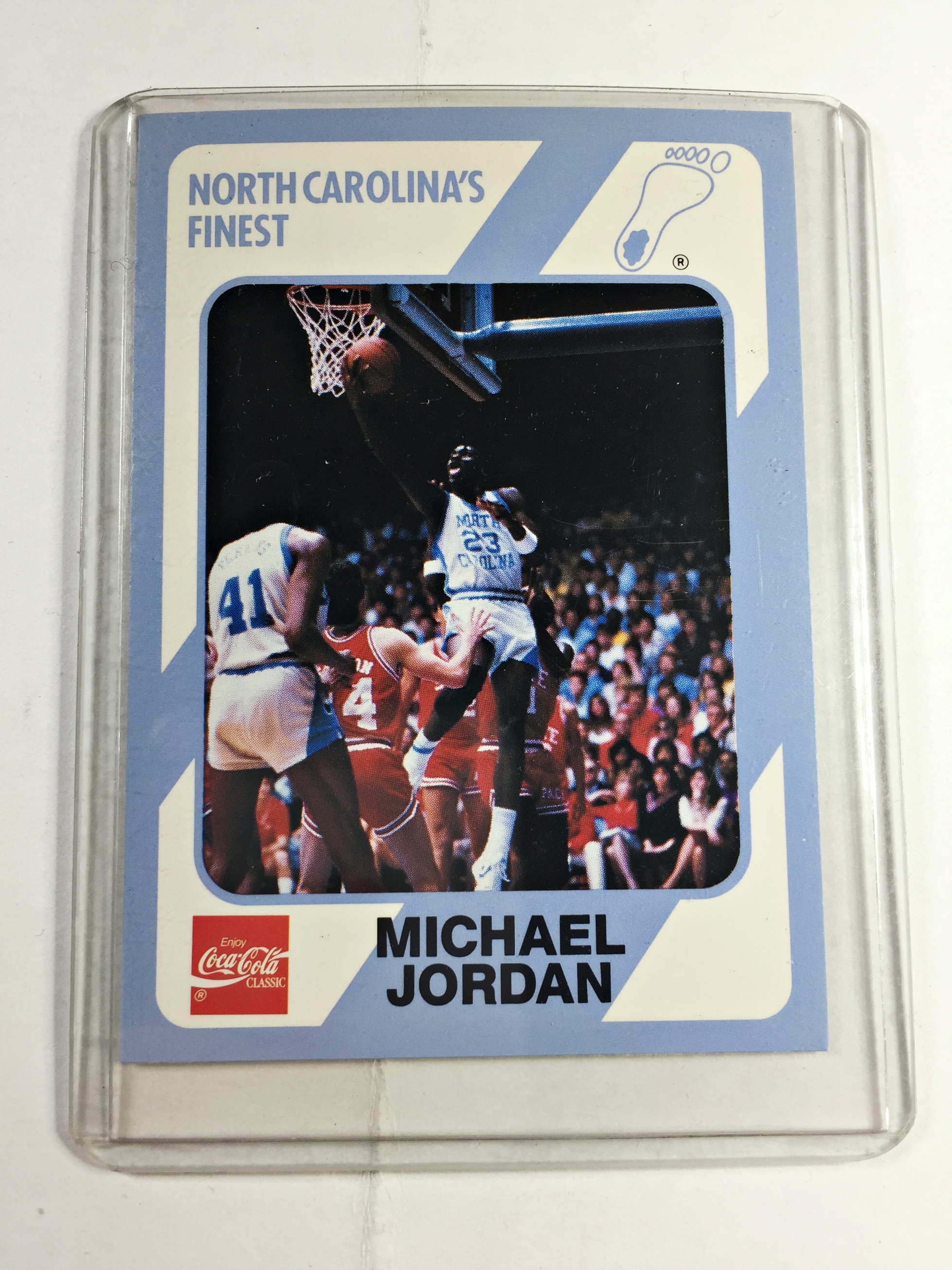 1989 Collegiate Collection Trading Card*MICHAEL JORDON*Guard | Property ...